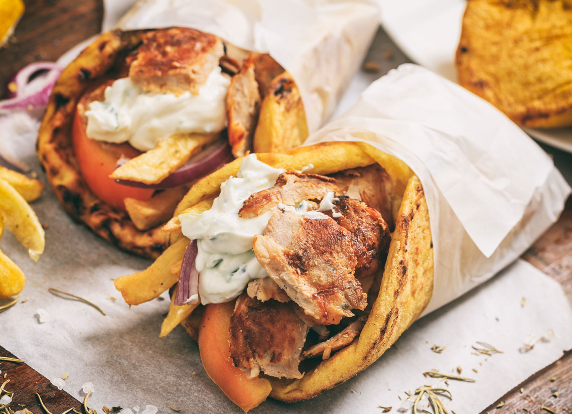Gyros de pui autentic grecesc: Rețeta pe care trebuie să o încerci ...