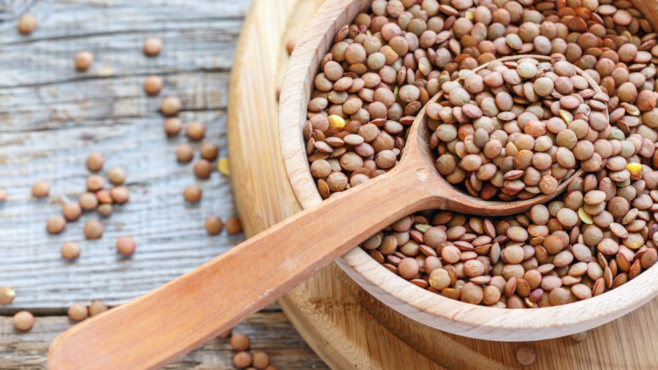 Piept de pui cu linte aromată și legume coapte - Exquis